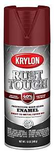Krylon Rust Tough Gl Brgndy 12Oz Rust Preventive Enamel Spray Paint